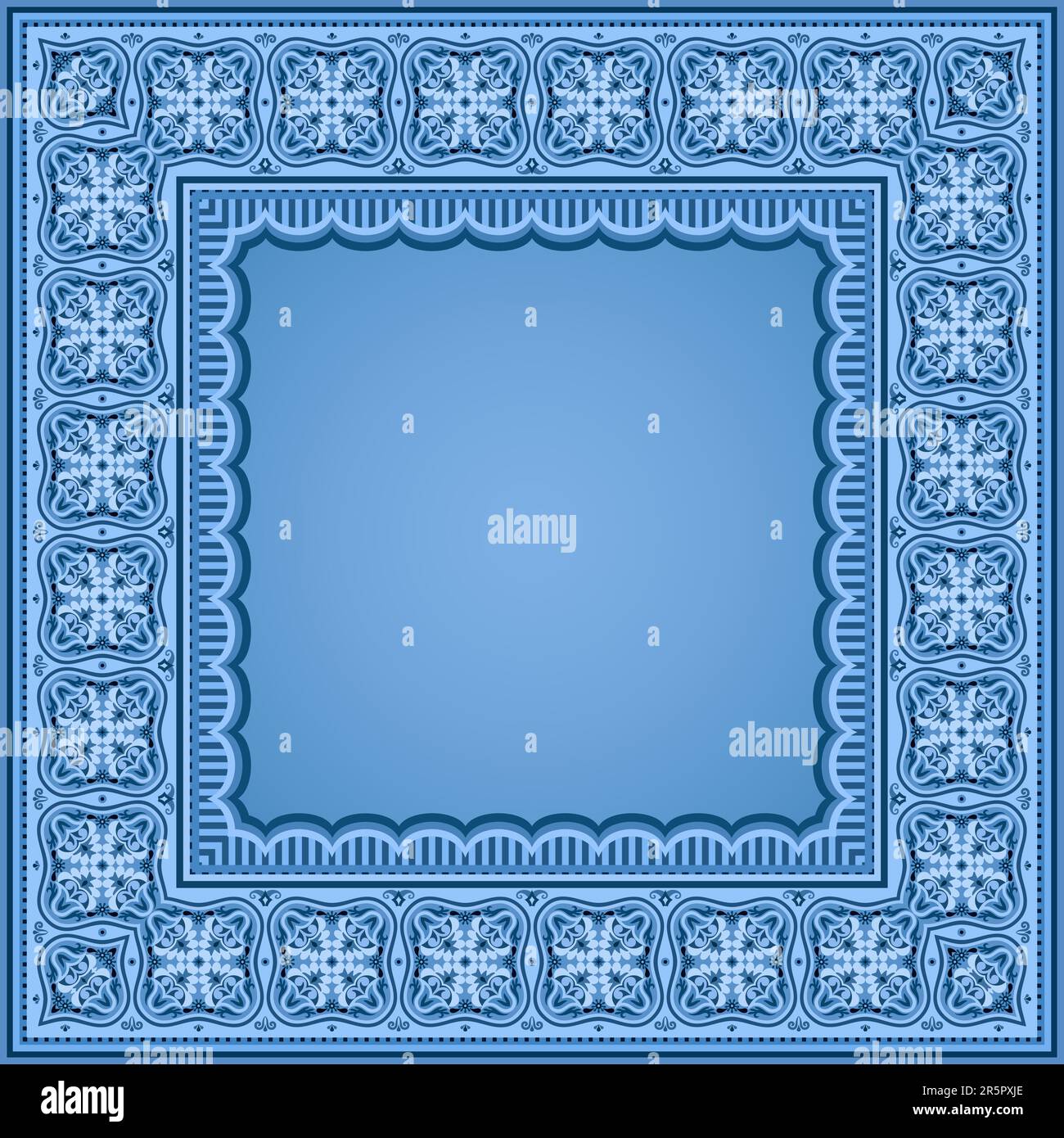 Vector abstract nature decorative ethnic ornamental illustration ...