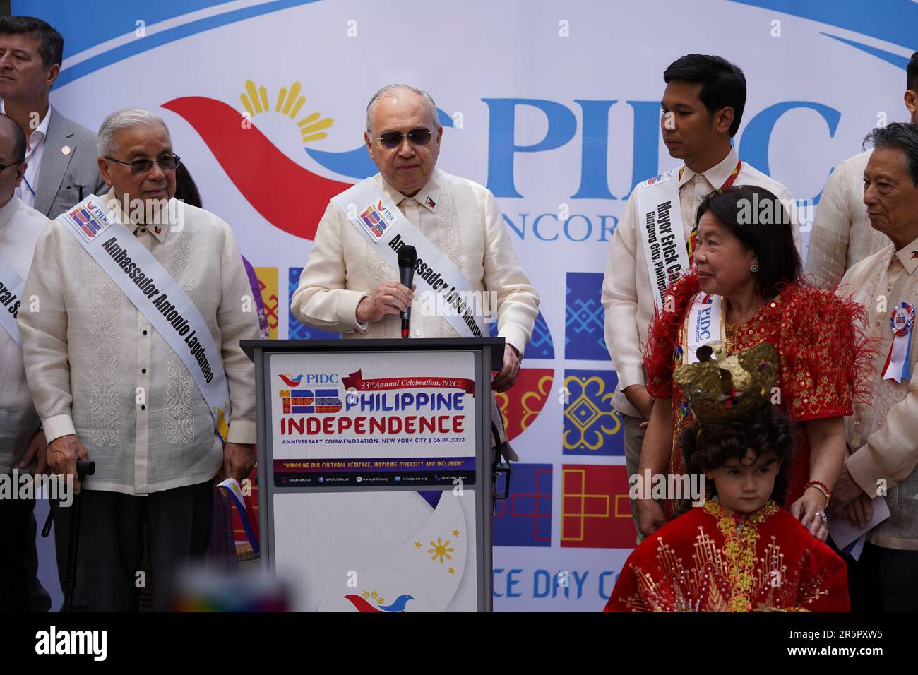 New York, New York, USA. 4th June, 2023. (NEW)Philippine Independence ...