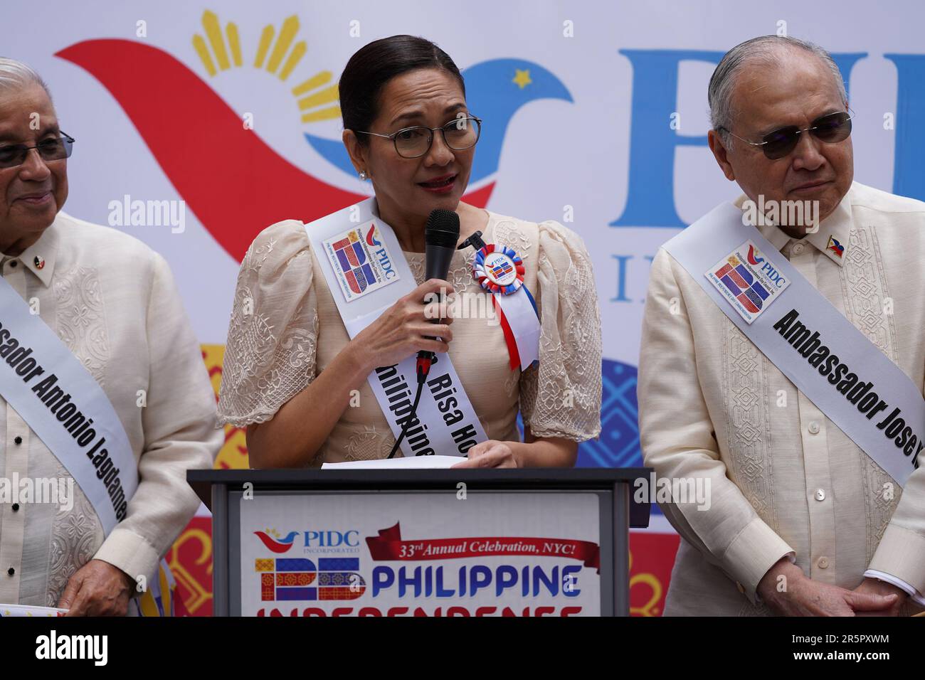 New York, New York, USA. 4th June, 2023. (NEW)Philippine Independence ...