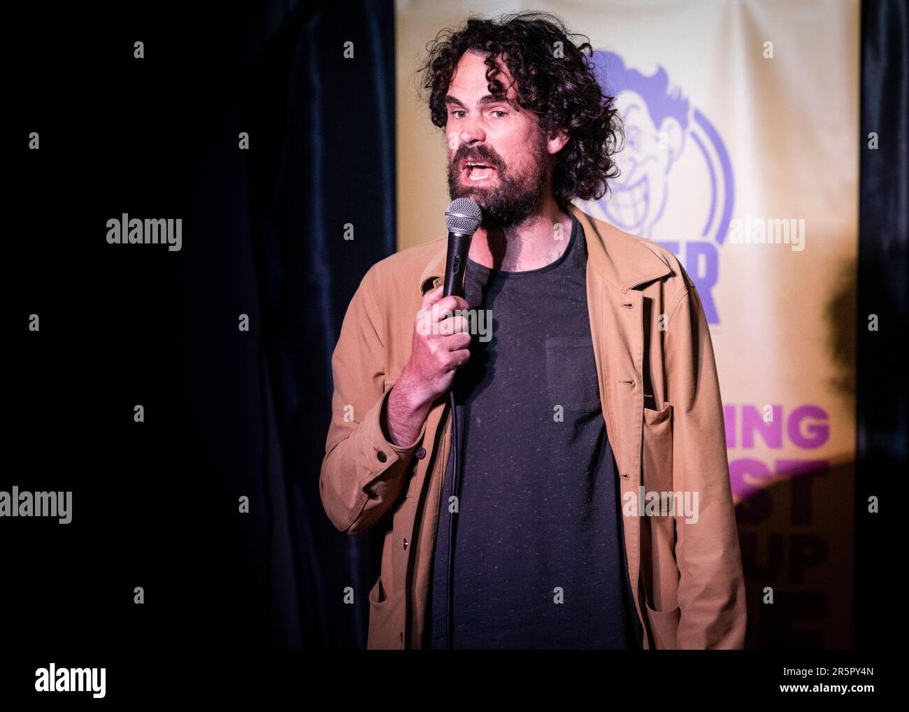 Paul F Taylor stand-up comedian, Joker Comedy Club, Chalkwell Park ...