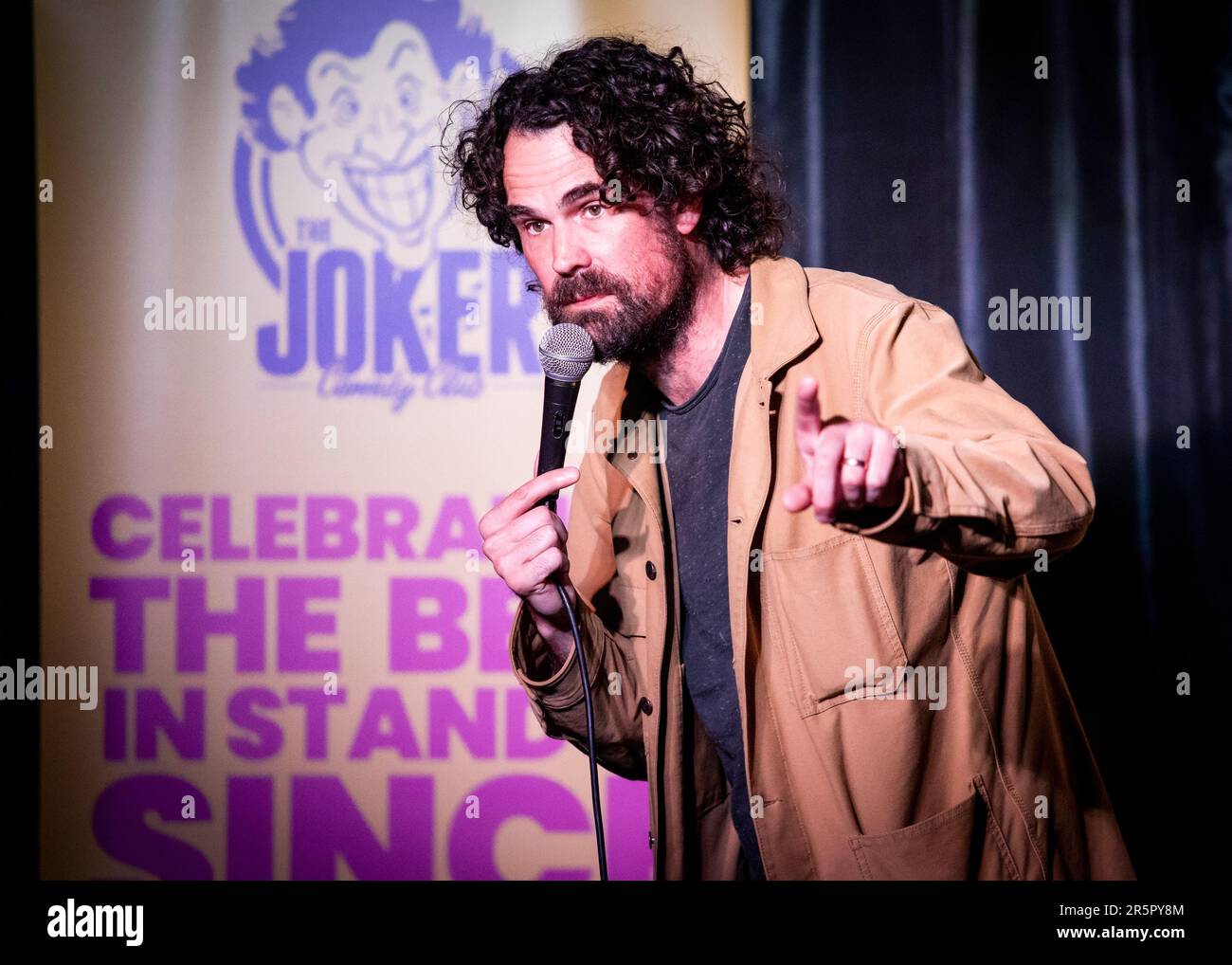 Paul F Taylor stand-up comedian, Joker Comedy Club, Chalkwell Park ...