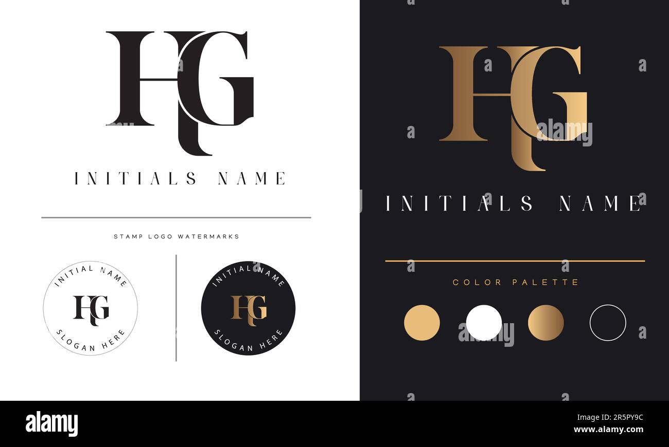 Hg real estate logo hi-res stock photography and images - Alamy