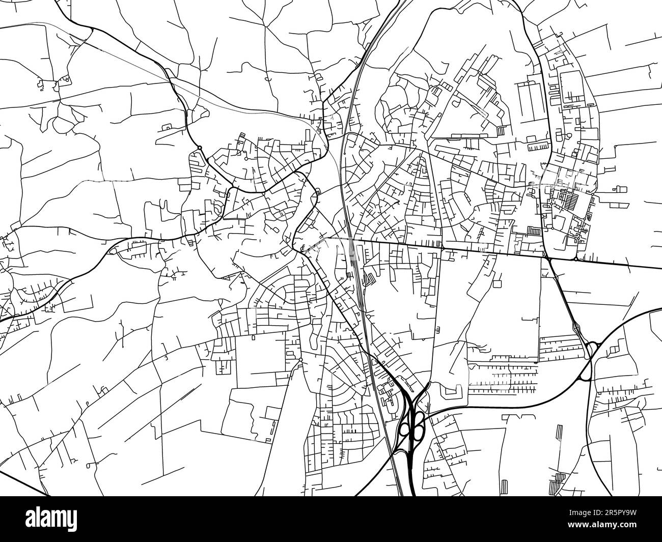 Dachau germany map hi-res stock photography and images - Alamy