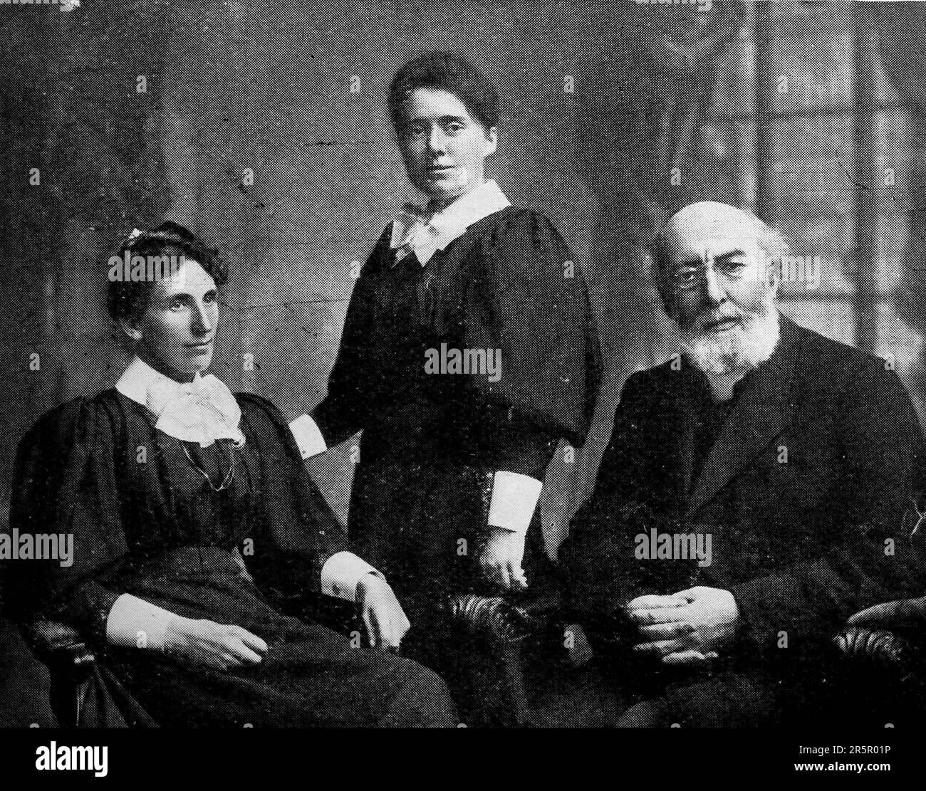 Dr. And Mrs. Stephenson and Sister Dora in 1900. Reverend Thomas Bowman ...