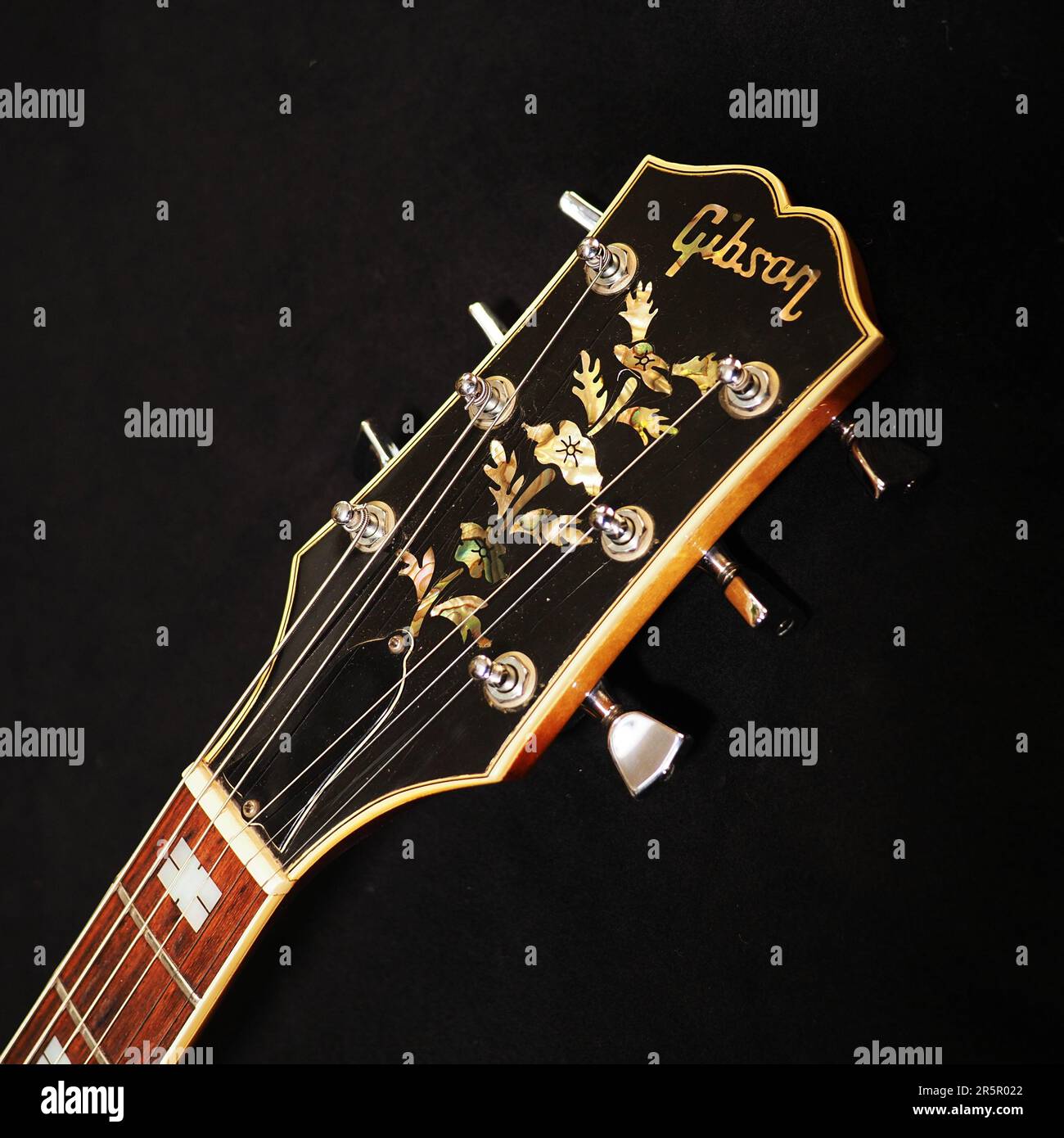 Vintage Gibson Howard Roberts Jazz Guitar from the 70s Stock Photo - Alamy