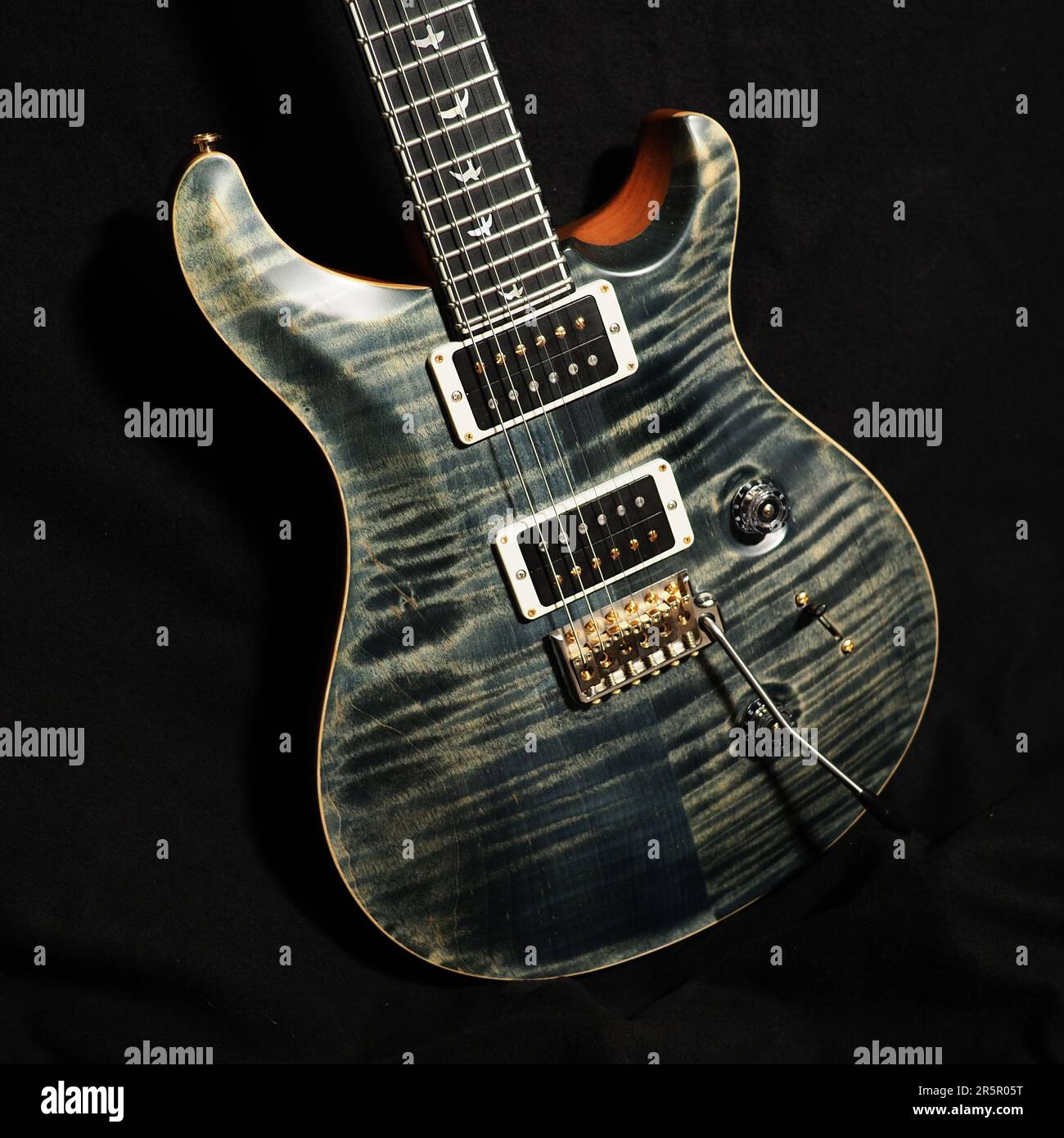 Paul Reed Smith Custom 24 guitar with flame maple top Stock Photo - Alamy