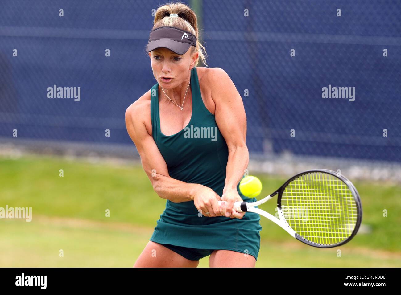 Great Britain's Emily Webley-Smith in action against USA's Sophie Chang ...