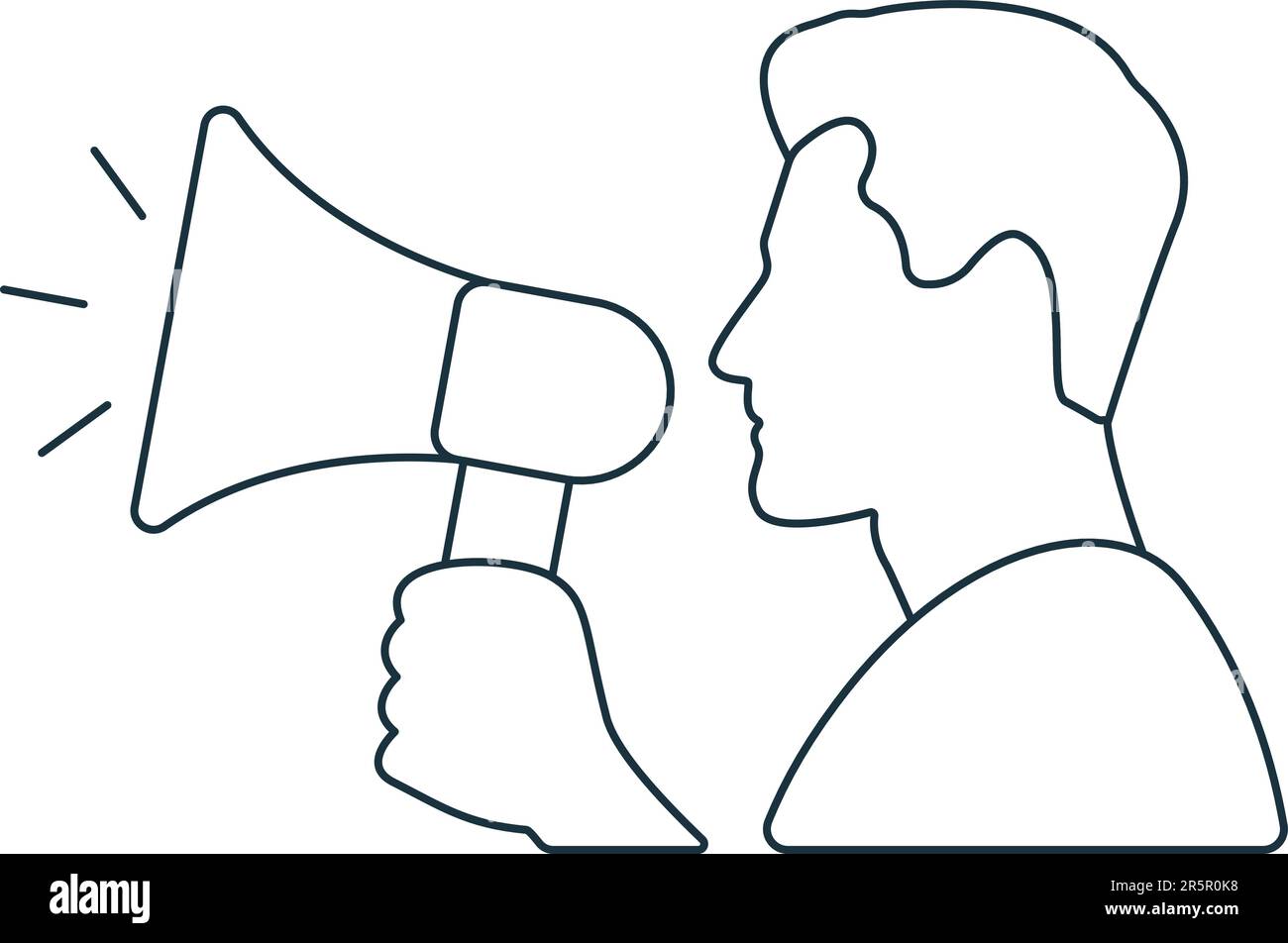 Speech icon. Monochrome simple sign from speech collection. Speech icon ...