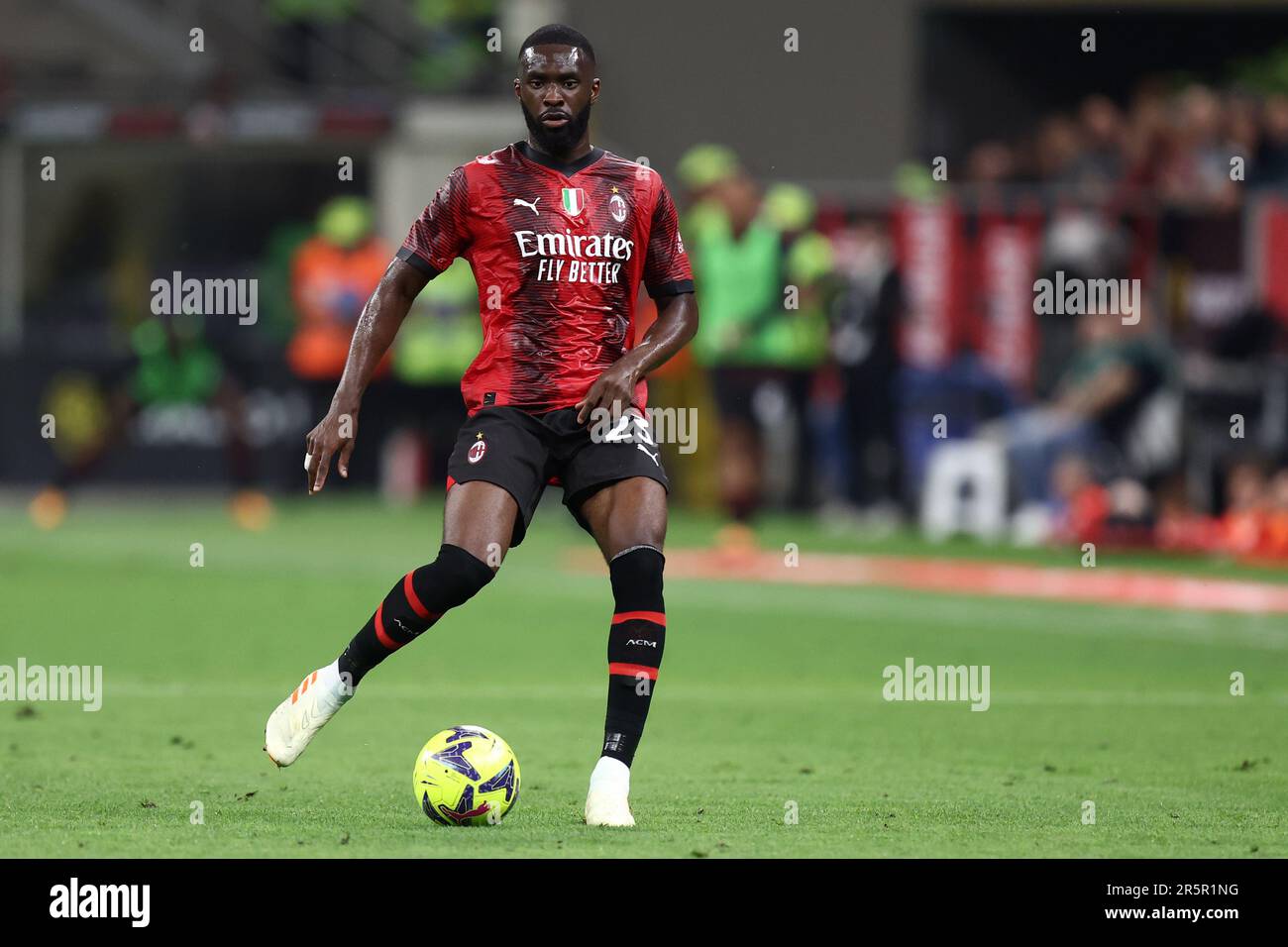 Milano, Italy. 04th June, 2023. Fikayo Tomori of Ac Milan in action during the Serie A football ...