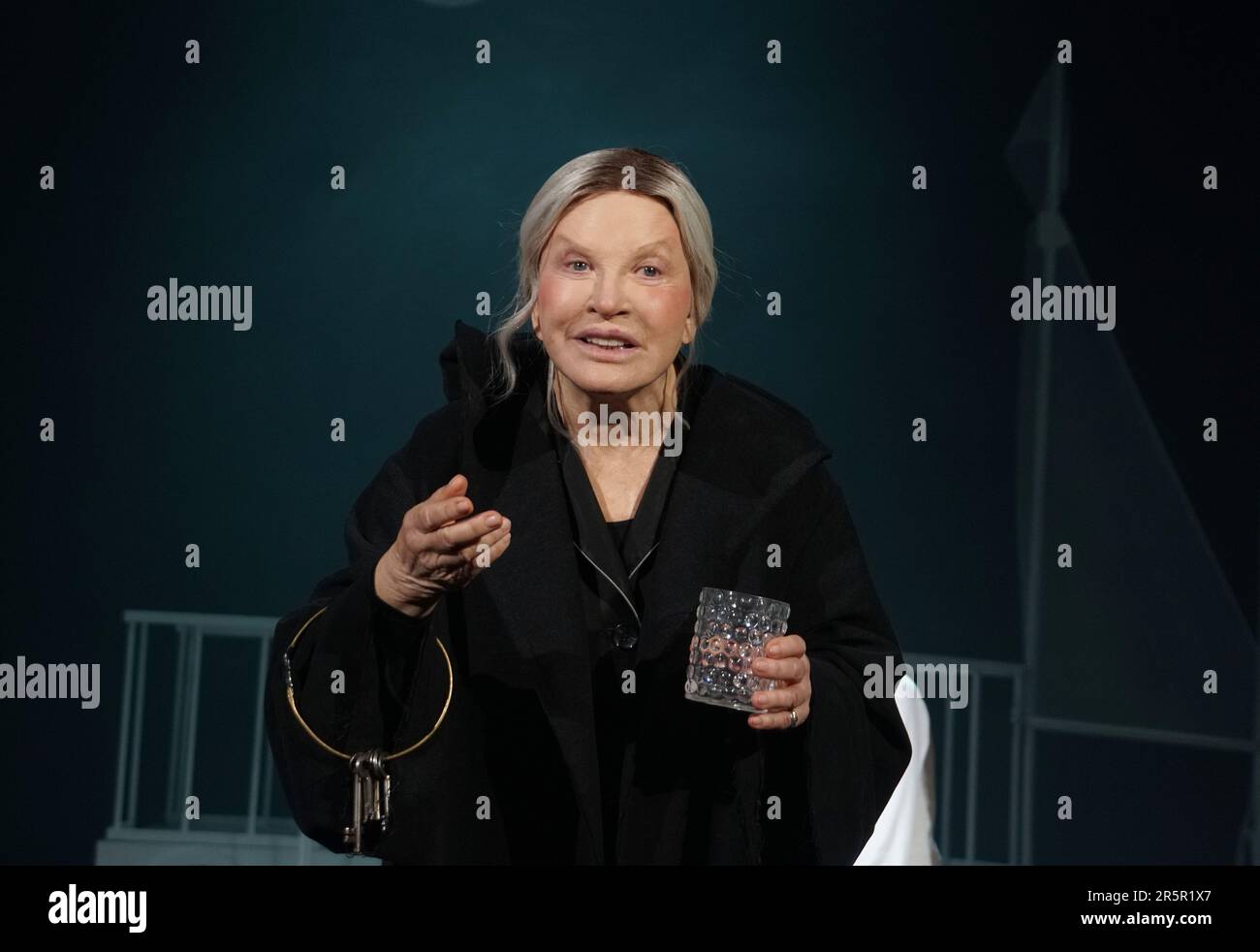 May 24, 2023. - Russia, Moscow. - The Vakhtangov Theatre. 'The Queen ...