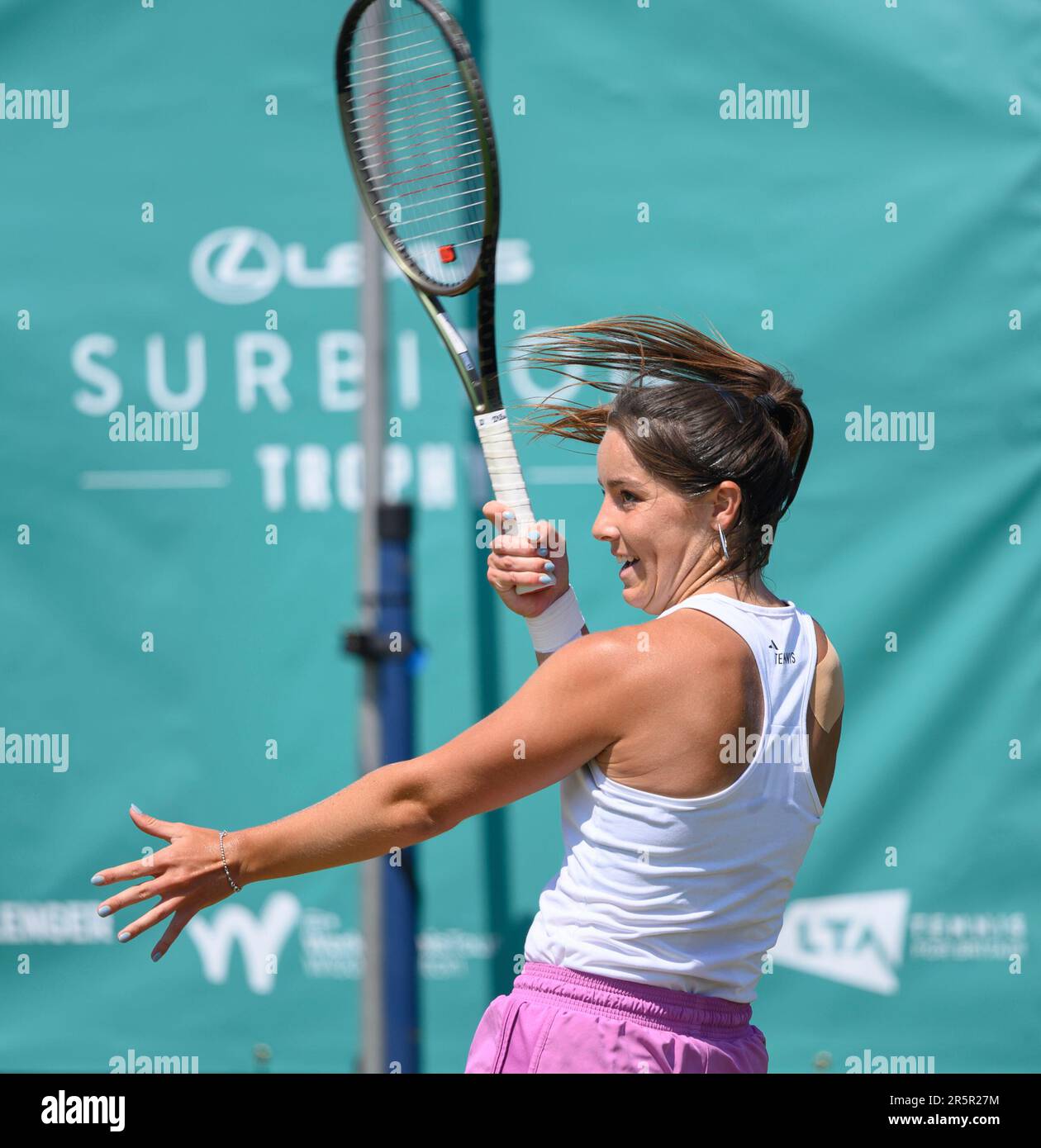 Jodie burrage british tennis hi-res stock photography and images - Alamy
