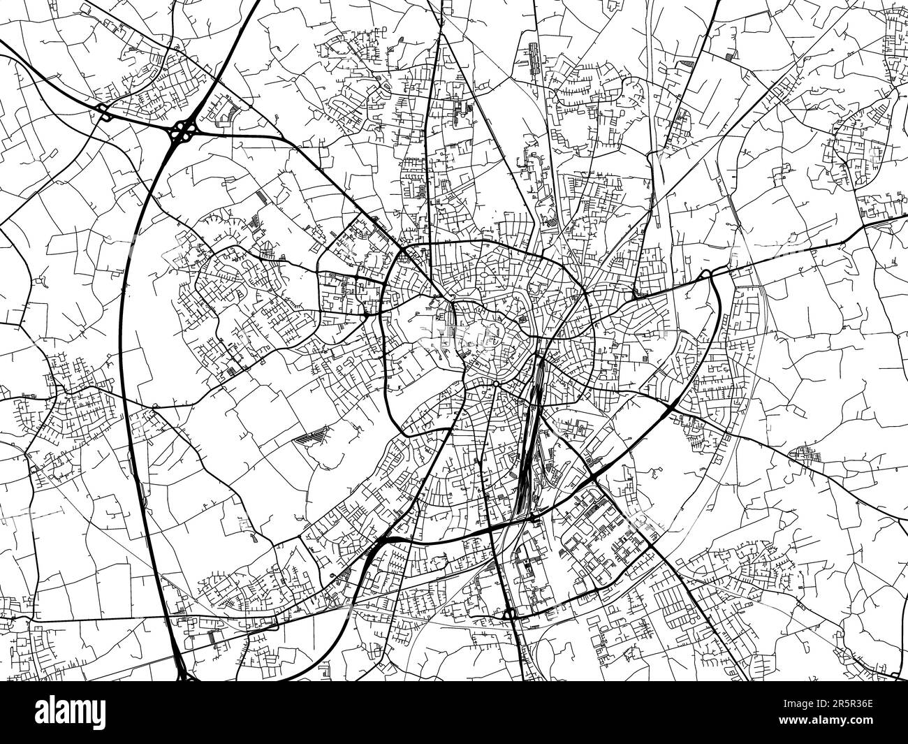 Münster in germany Black and White Stock Photos & Images - Alamy