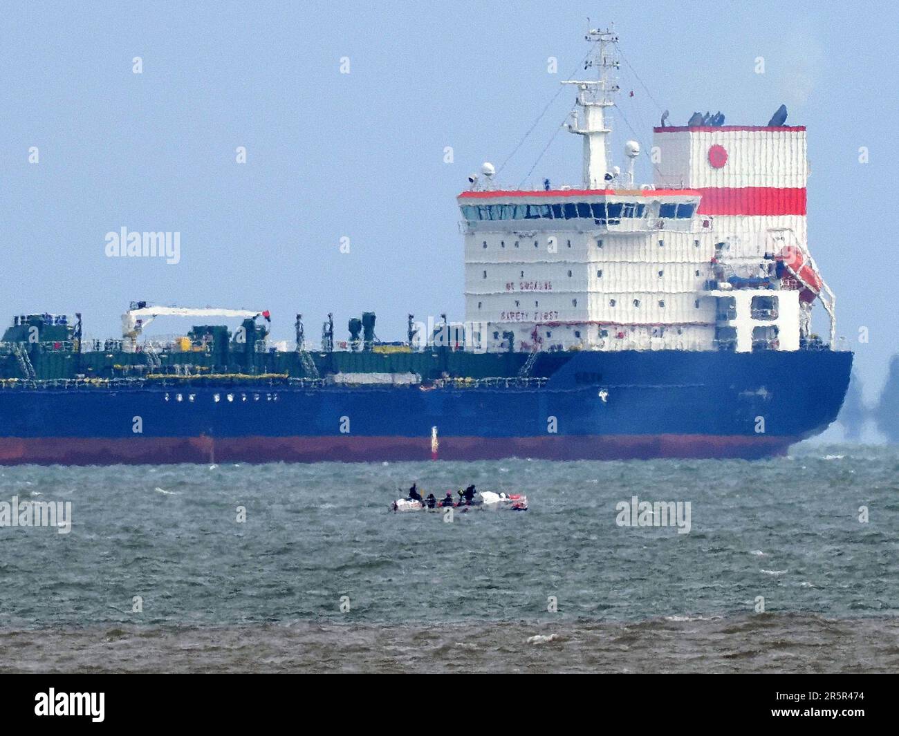 Sheerness, Kent, UK. 5th June, 2023. All-female ocean rowing crew of ...