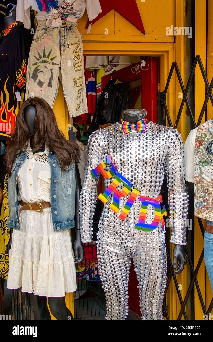 Toronto, Canada - June 4, 2023: Mannequin with the word Pride in ...