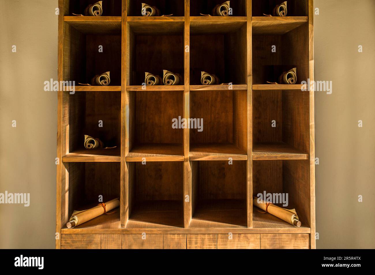 Box Of Papyrus Scrolls