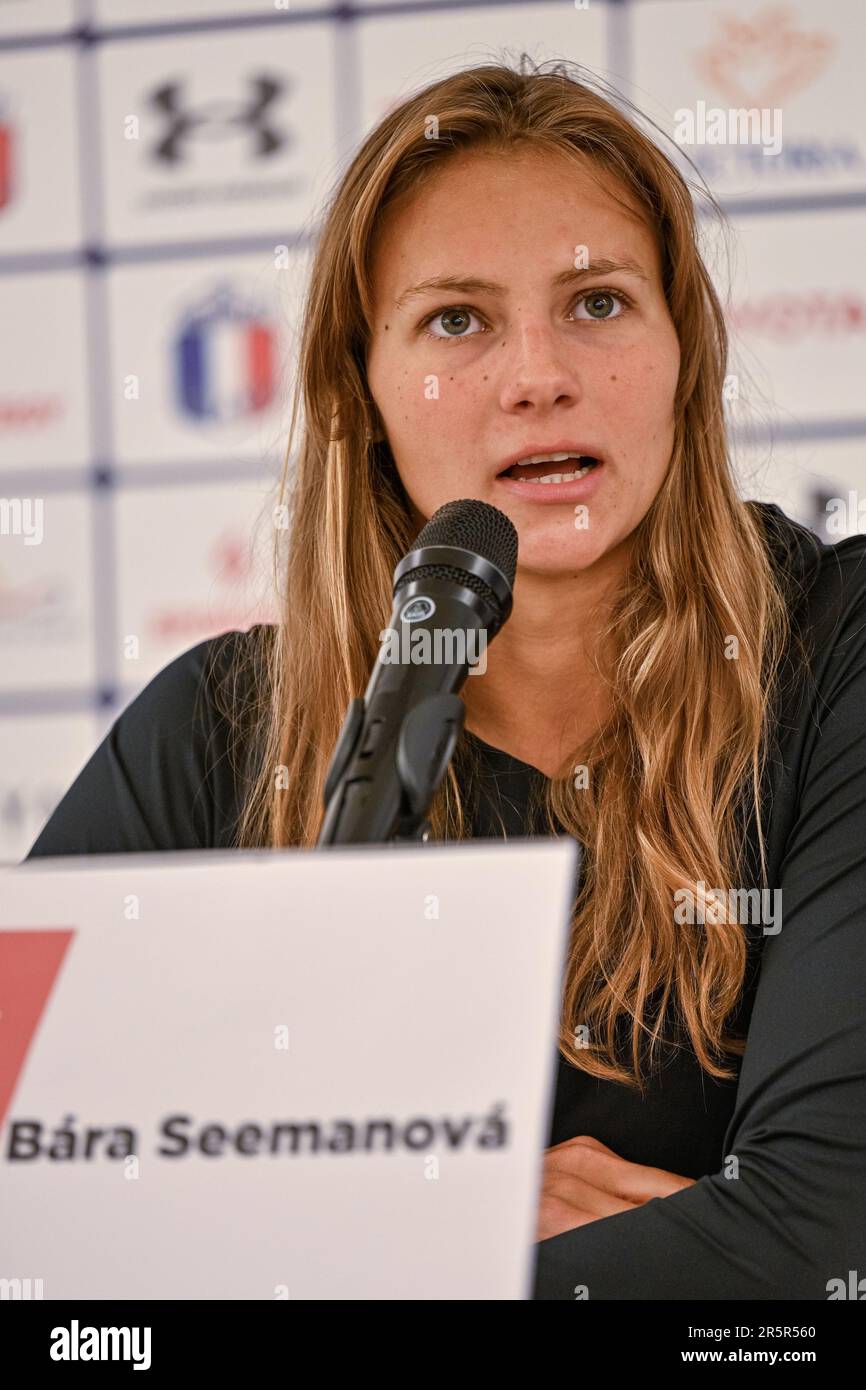 Prague, Czech Republic. 05th June, 2023. Czech swimmer Barbora ...