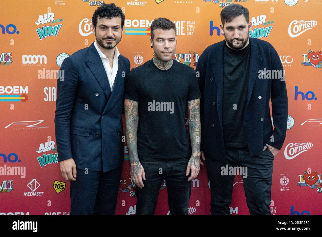 Milan, Italy. 05th June, 2023. Milan - Photocall and press conference ...