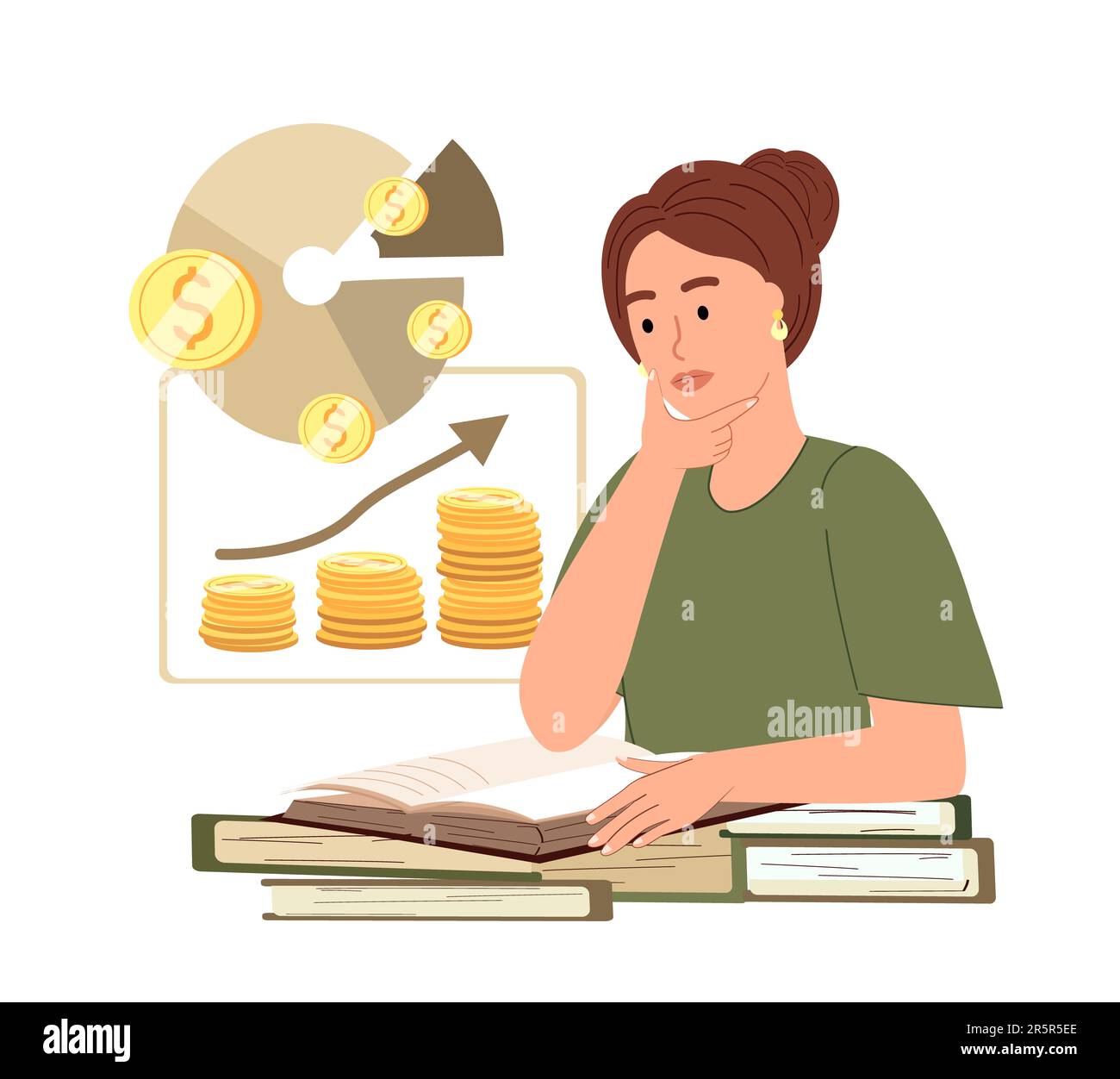 Financial education Cut Out Stock Images & Pictures - Alamy