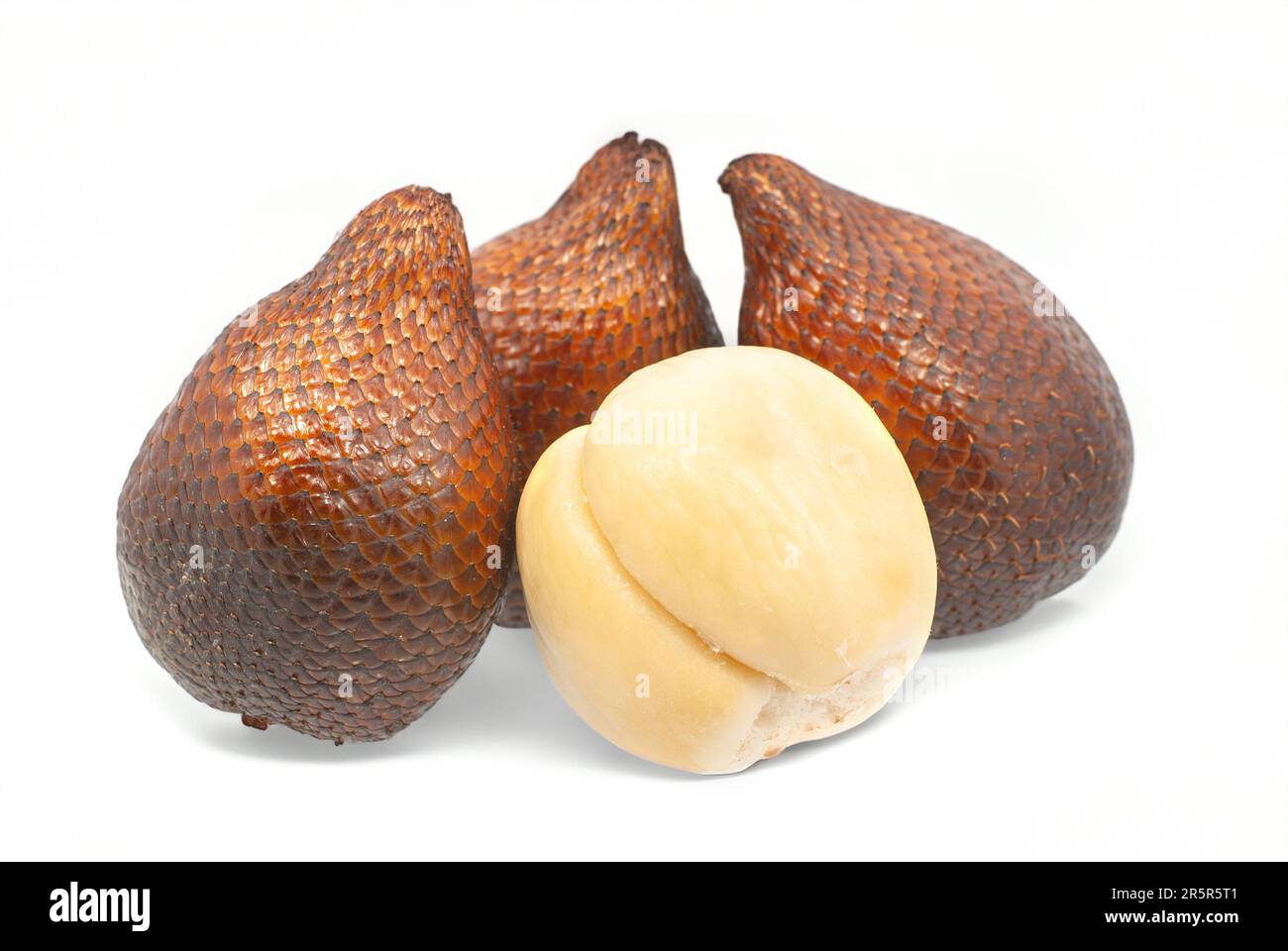 salacca zalacca or salak fruit isolated on white background Stock Photo ...
