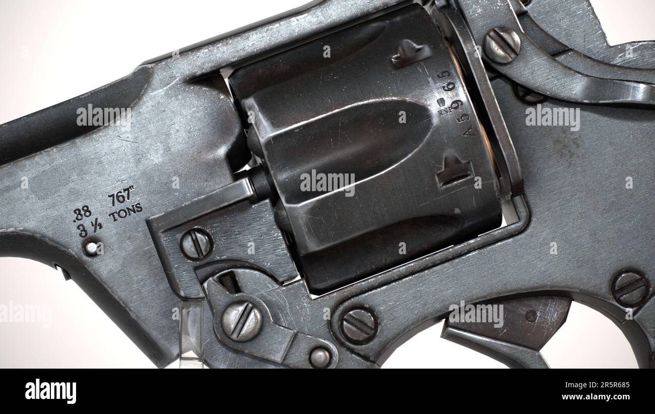 Black revolver hi-res stock photography and images - Alamy