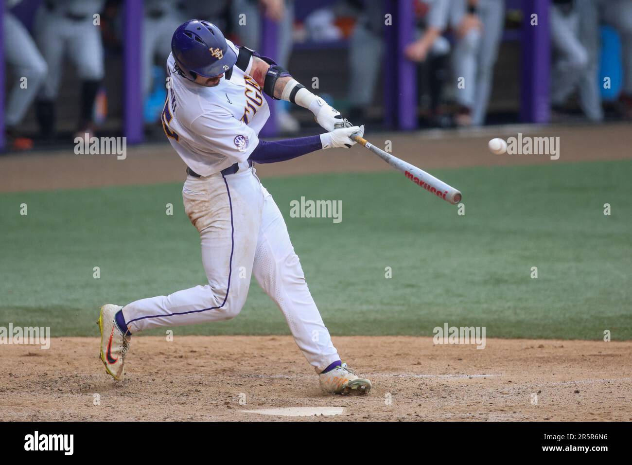 Baton Rouge, USA. 04th June, 2023. June 4, 2023: LSU's Hayden Travinski ...