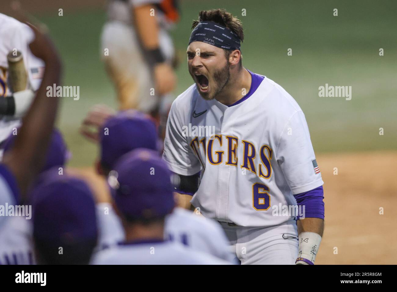Baton Rouge, USA. 04th June, 2023. June 4, 2023: LSU's Brayden Jobert ...