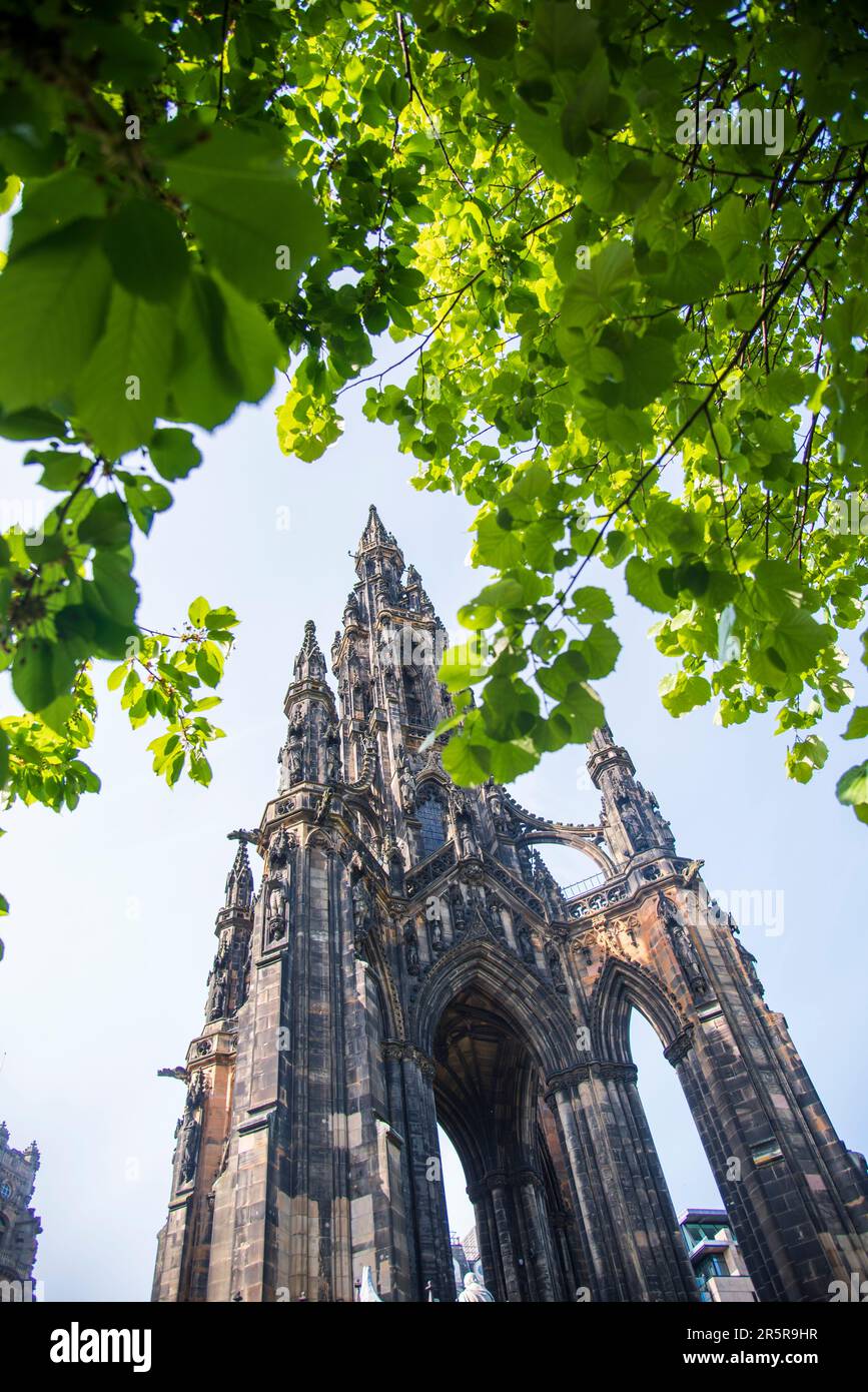 The iconic Scott Monument in Edinburgh, Scotland Stock Photo - Alamy