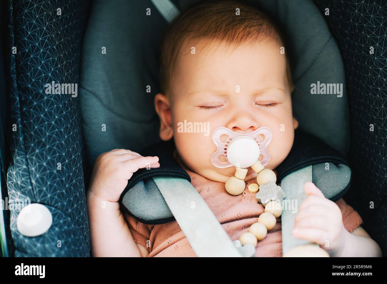 Child asleep with pacifier hi-res stock photography and images - Alamy