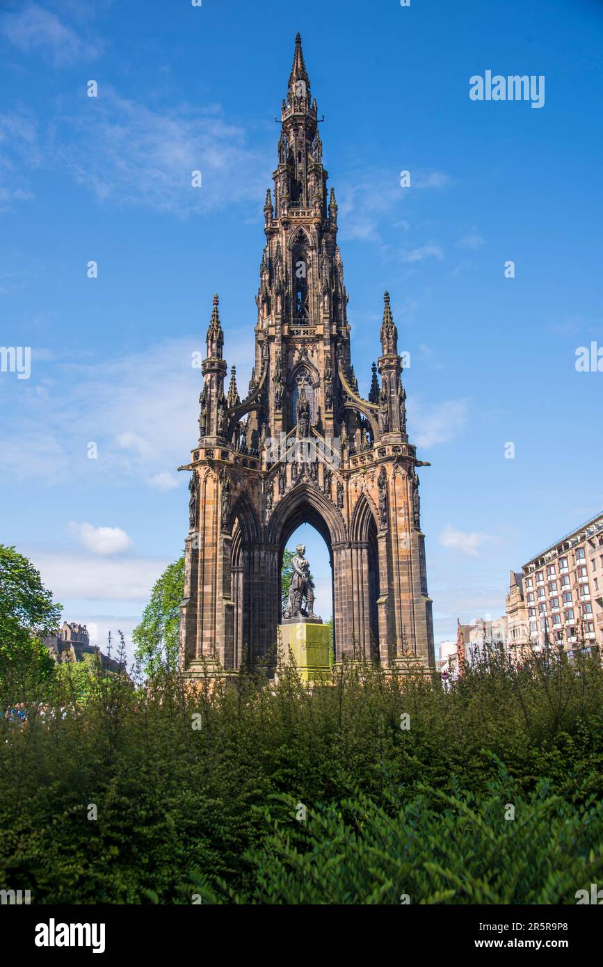 The iconic Scott Monument in Edinburgh, Scotland Stock Photo - Alamy