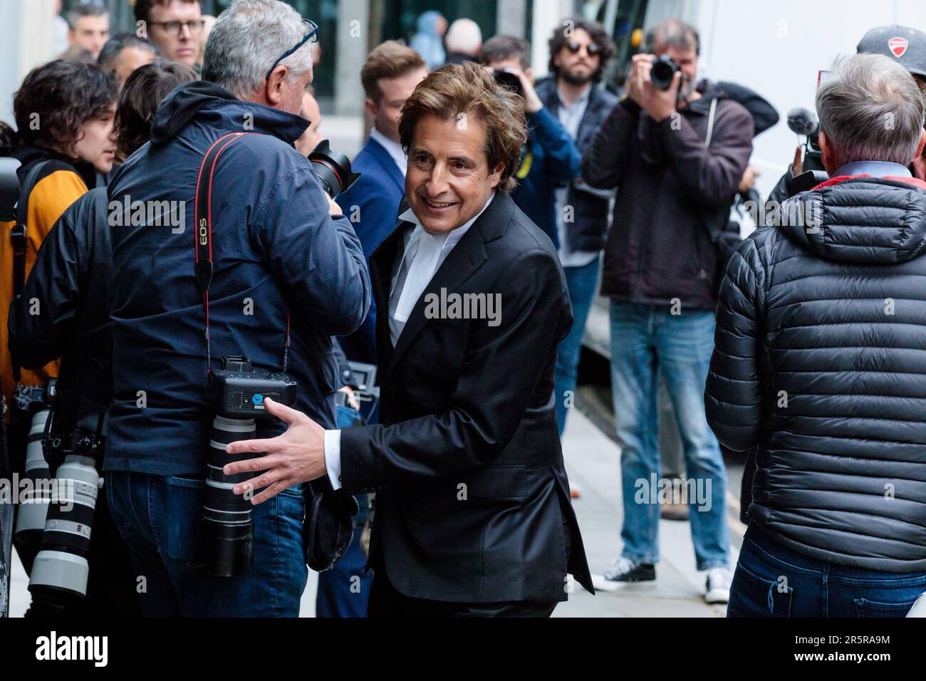 Royal Courts of Justice, London, UK. 5th June, 2023. David Sherborne ...