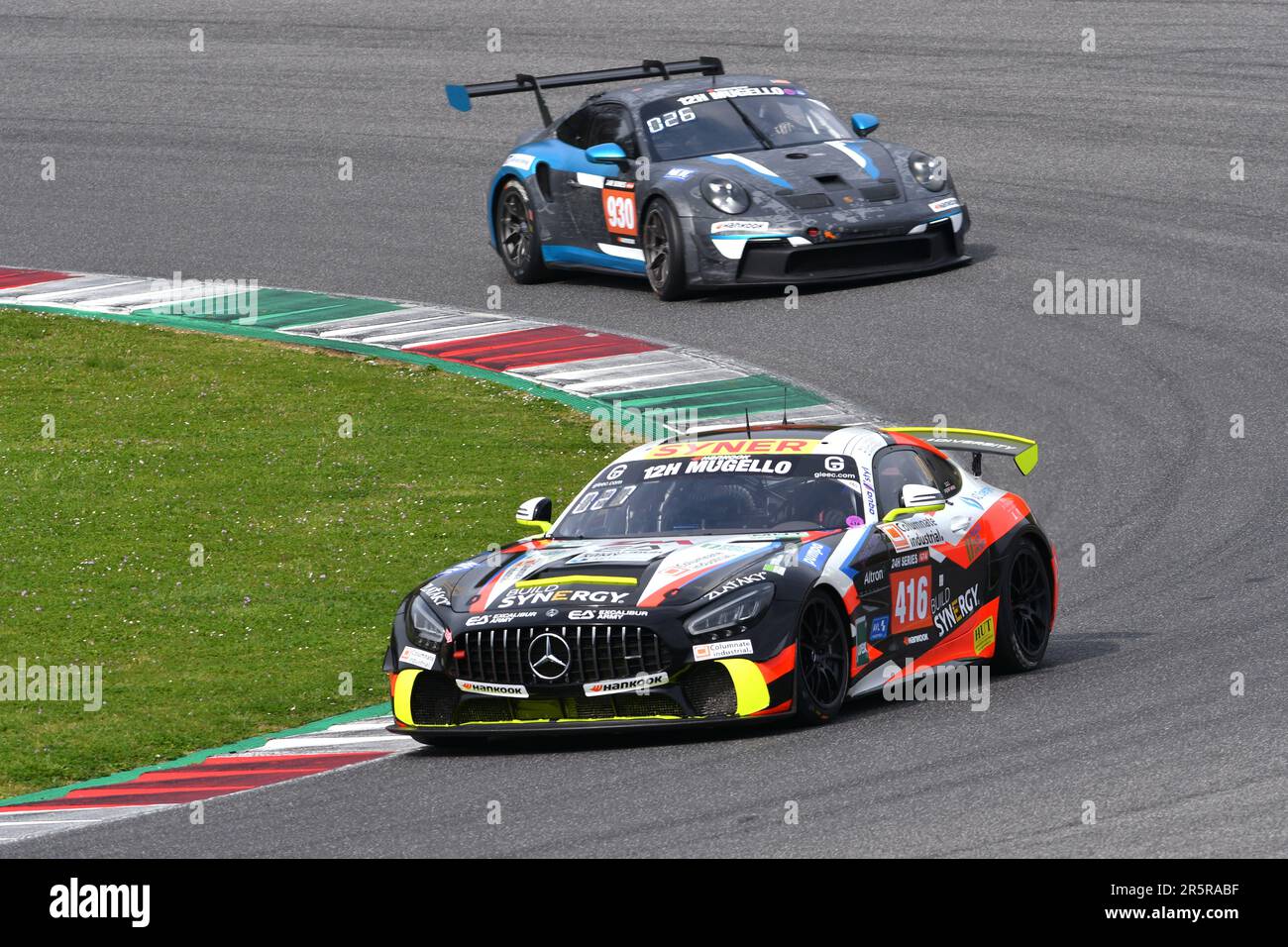 Scarperia, 23 March 2023: Mercedes-AMG GT4 of Team Buggyra ZM Racing ...