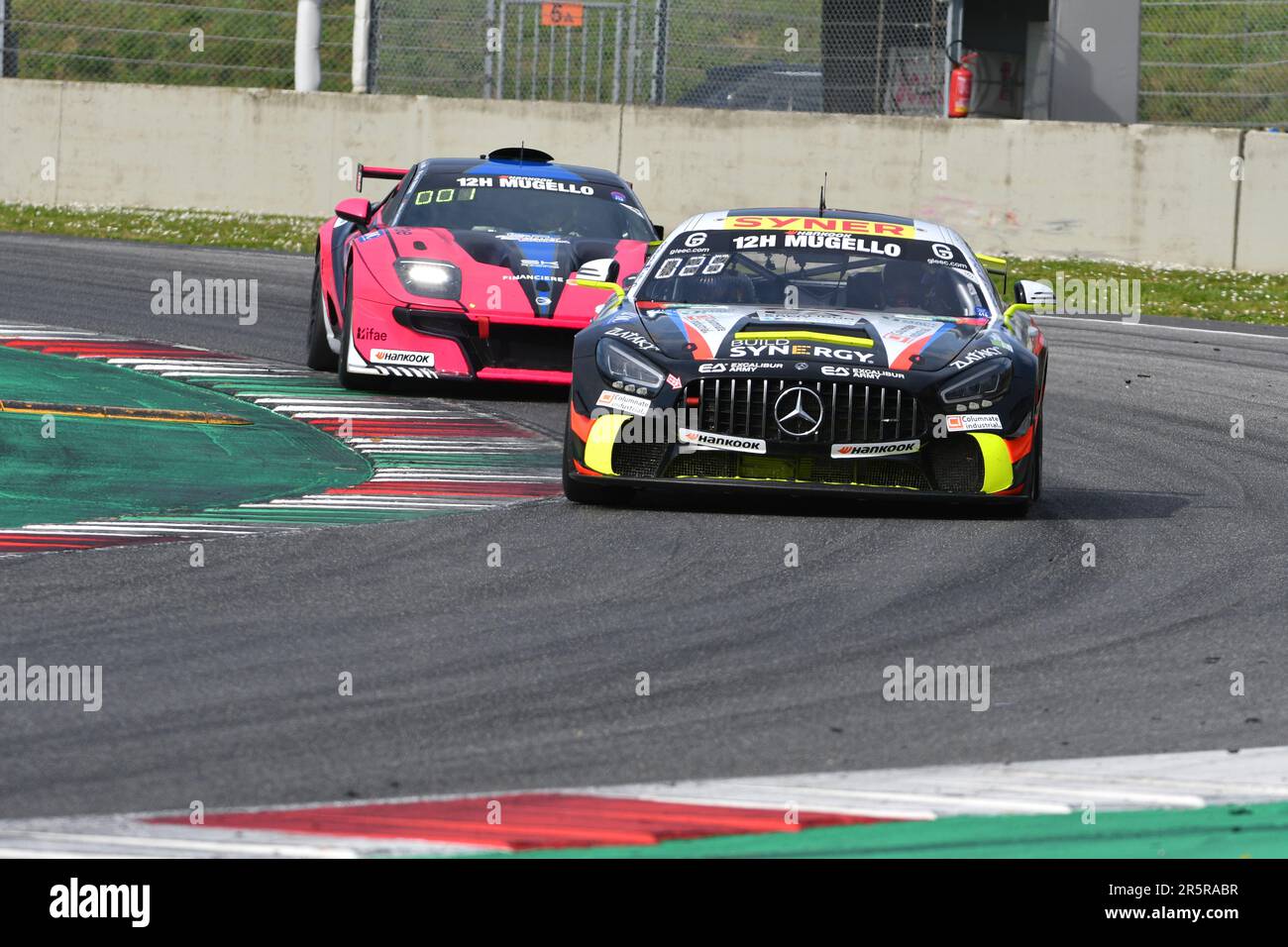 Scarperia, 23 March 2023: Mercedes-AMG GT4 of Team Buggyra ZM Racing ...