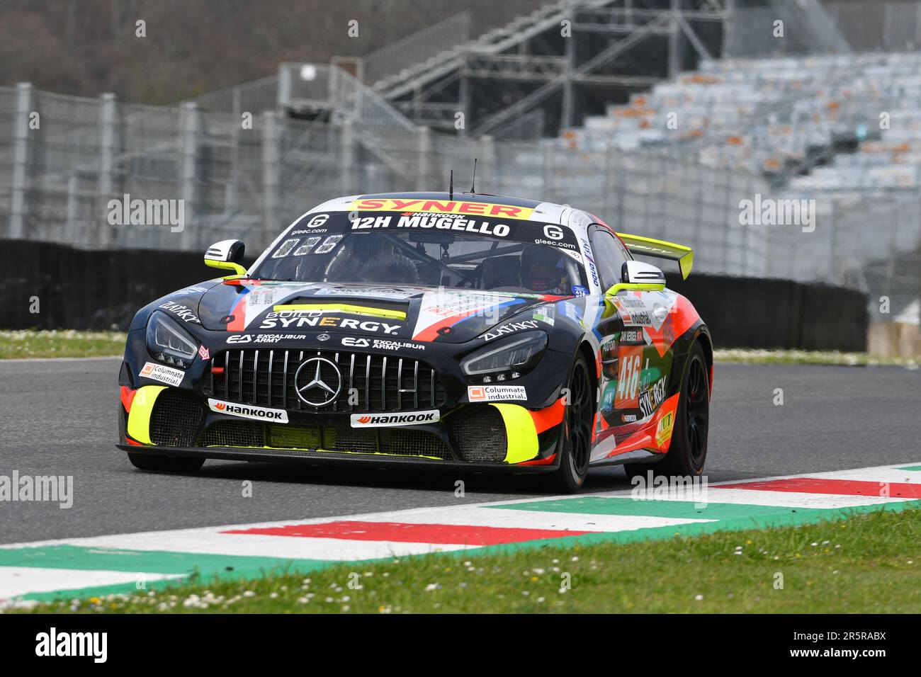 Scarperia, 23 March 2023: Mercedes-AMG GT4 of Team Buggyra ZM Racing ...
