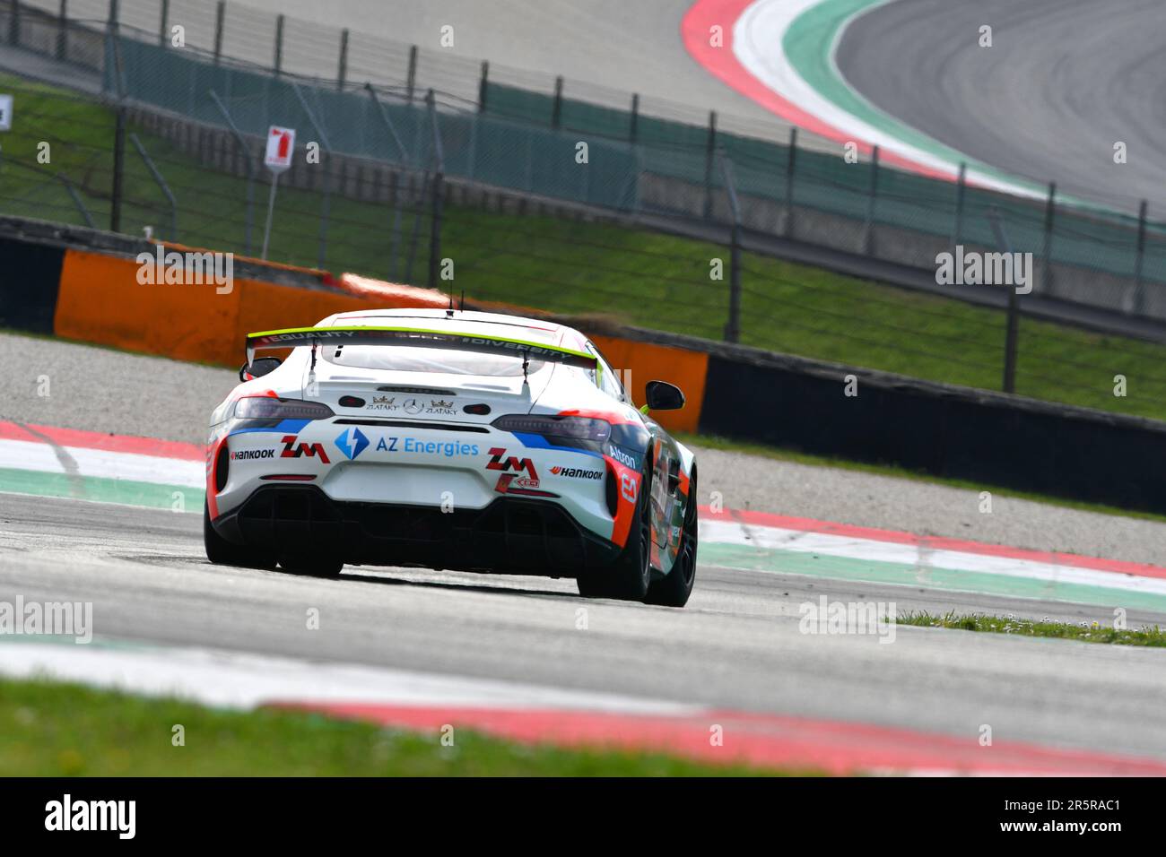 Scarperia, 23 March 2023: Mercedes-AMG GT4 of Team Buggyra ZM Racing ...