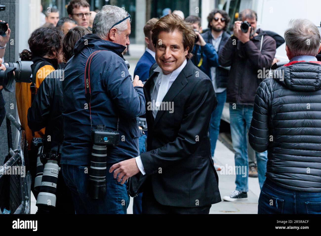 Royal Courts of Justice, London, UK. 5th June 2023. David Sherborne ...