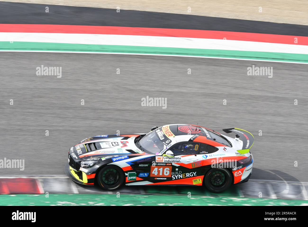 Scarperia, 23 March 2023: Mercedes-AMG GT4 of Team Buggyra ZM Racing ...