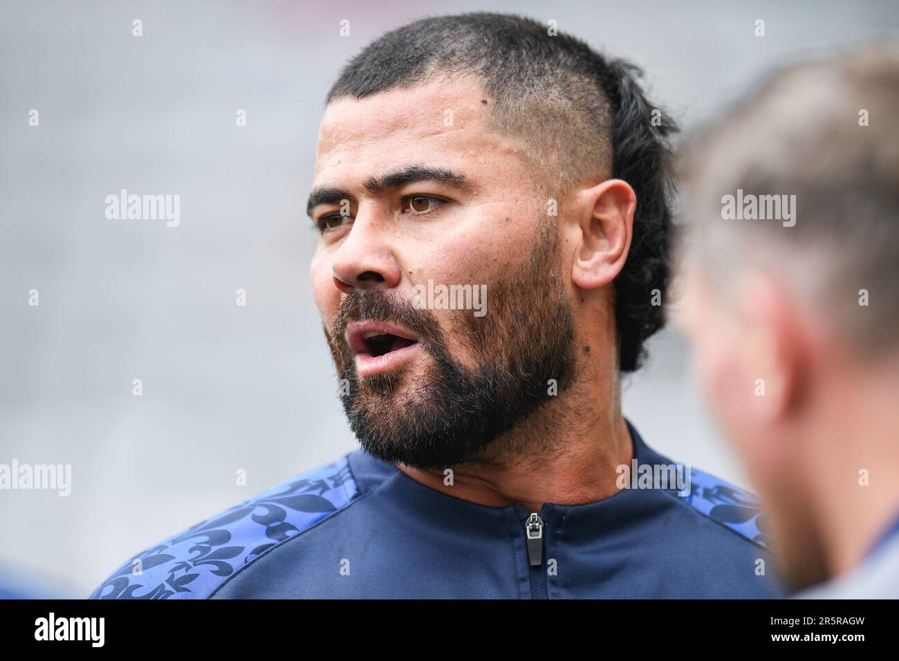 Newcastle, England - 4th June 2023 - Wakefield Trinity's David Fifita ...