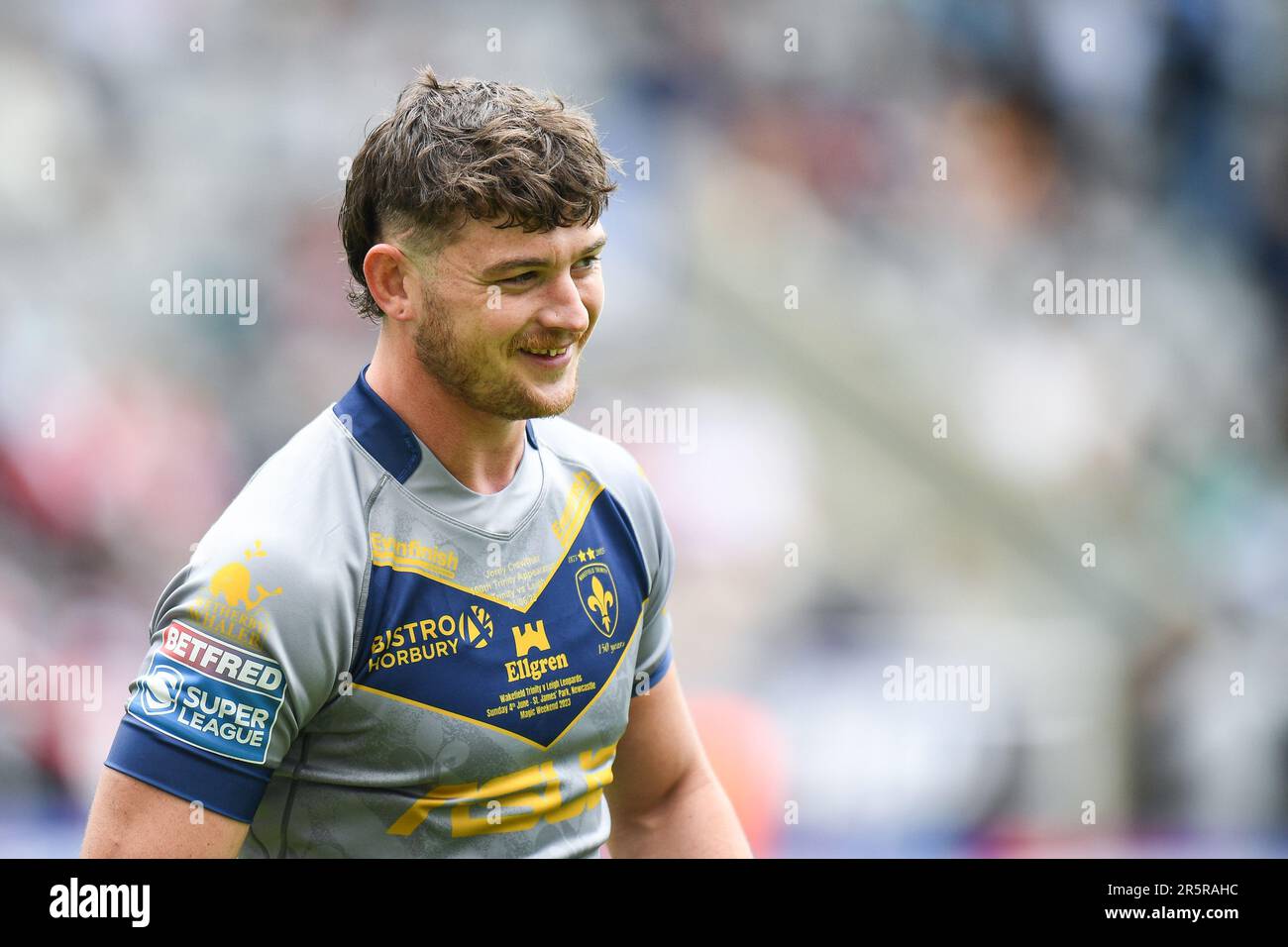 Newcastle, England - 4th June 2023 - Wakefield Trinity's Jordy Crowther ...