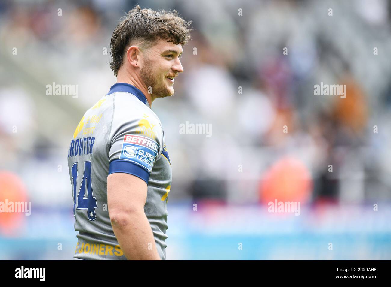 Newcastle, England - 4th June 2023 - Wakefield Trinity's Jordy Crowther ...
