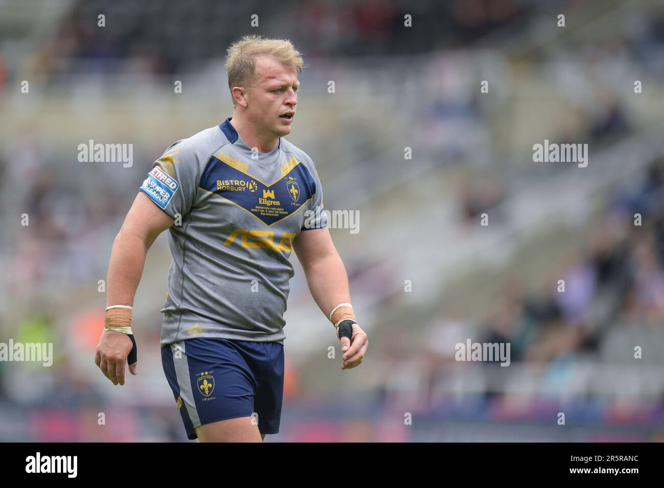 Newcastle, England - 4th June 2023 -Wakefield Trinity's Eddie Battye ...