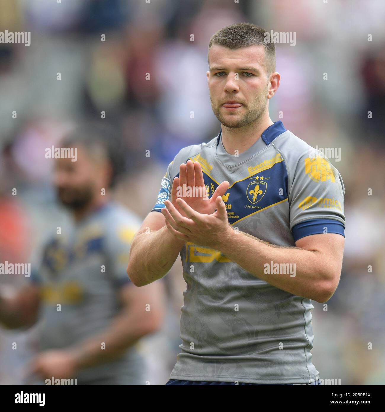 Newcastle, England - 4th June 2023 - Wakefield Trinity's Max Jowitt ...