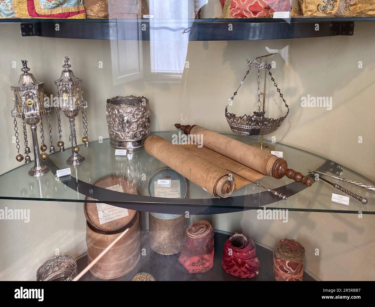 Soragna, Italy - May 2023 items, symbols, object of the jewish ...