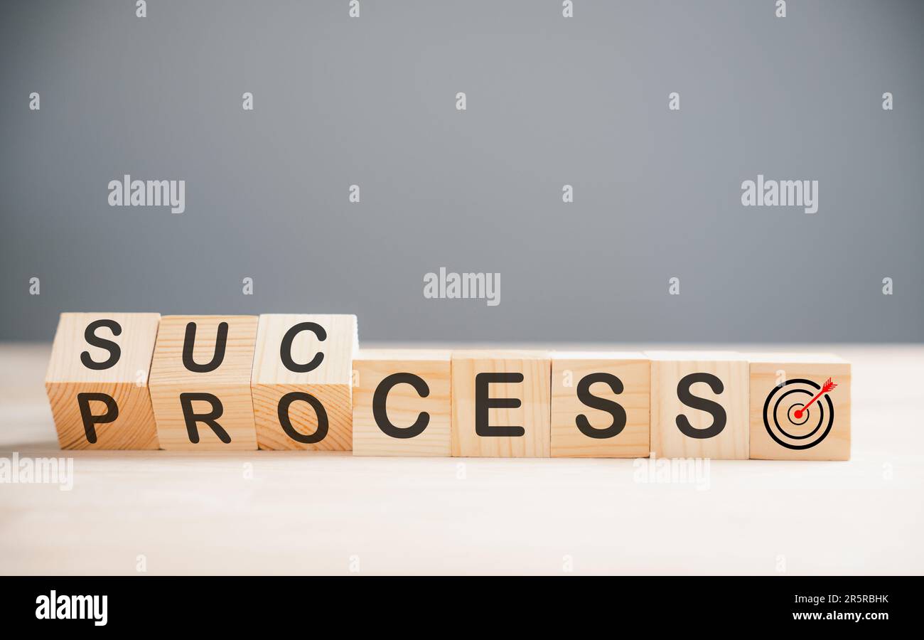 illustrating the process for success Stock Photo - Alamy