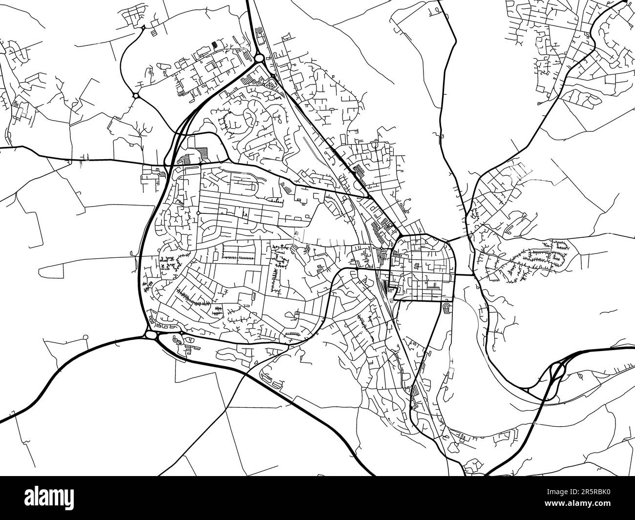 Perth aerial Black and White Stock Photos & Images - Alamy