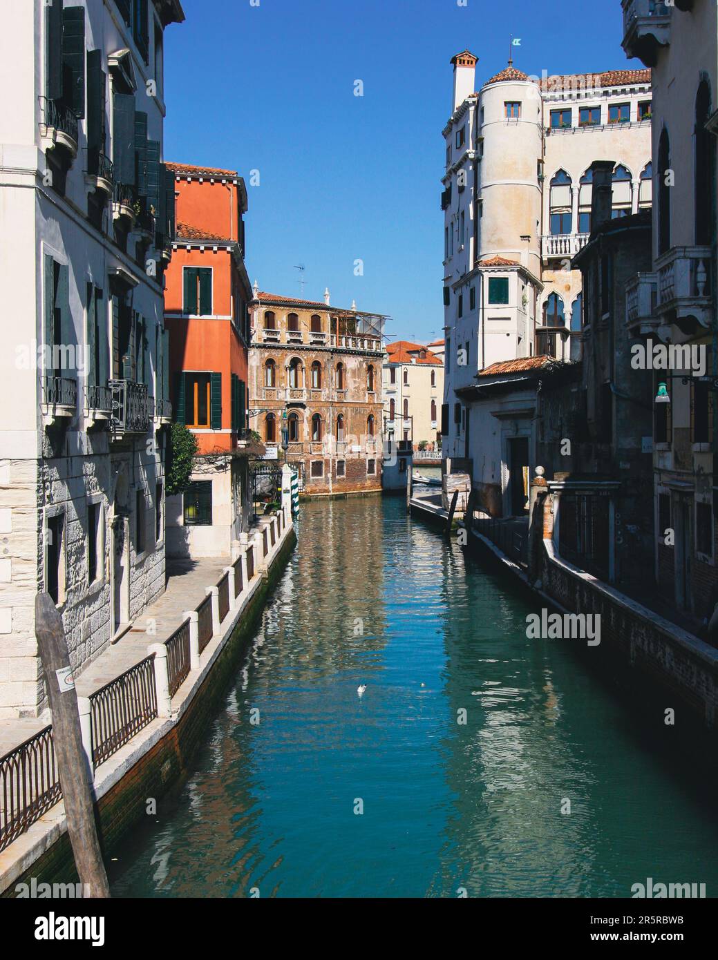 A wide angle shot depicting an urban cityscape Stock Photo - Alamy