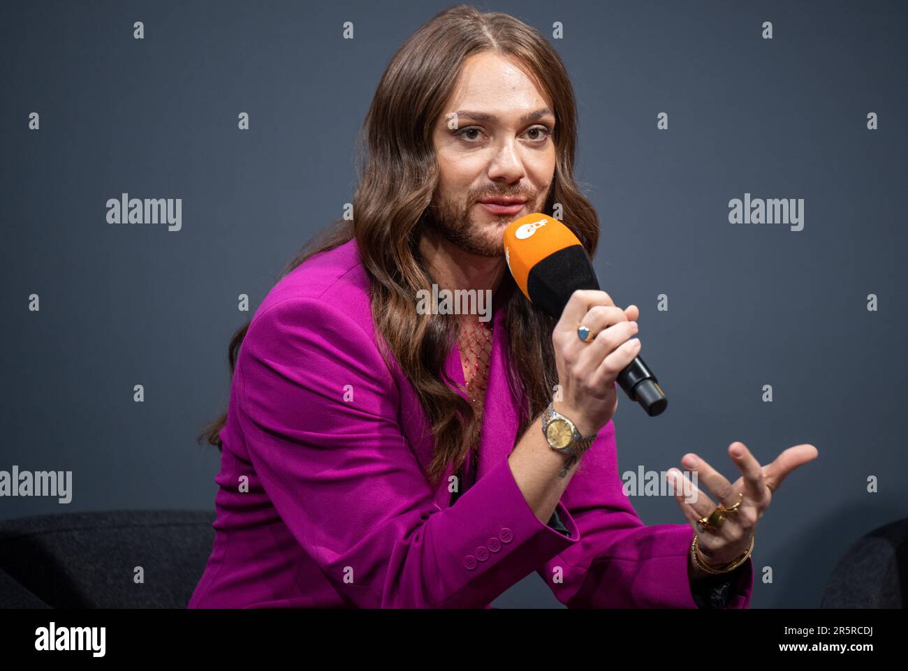 Berlin, Germany. 05th June, 2023. Ricardo Simonetti, presenter and ...