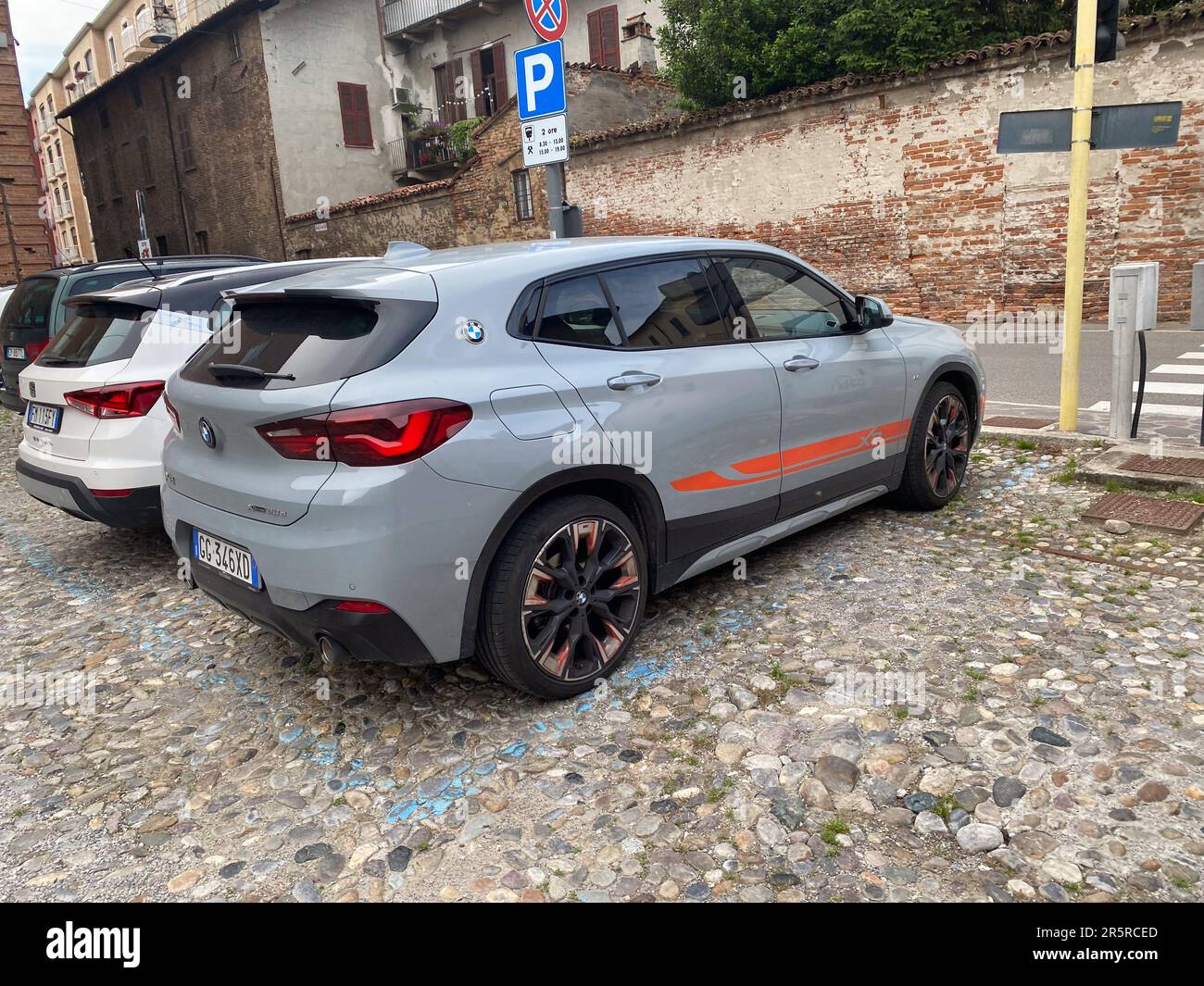 Cremona, Italy - May 2023 BMW series 1 M power limited edition series ...