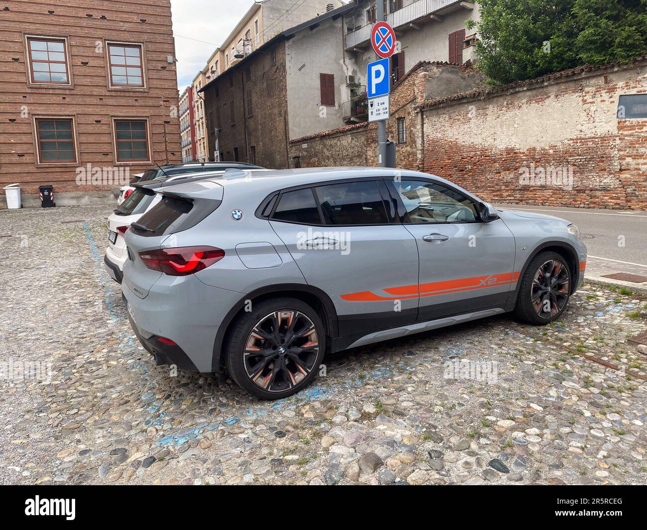 Cremona, Italy - May 2023 BMW series 1 M power limited edition series ...
