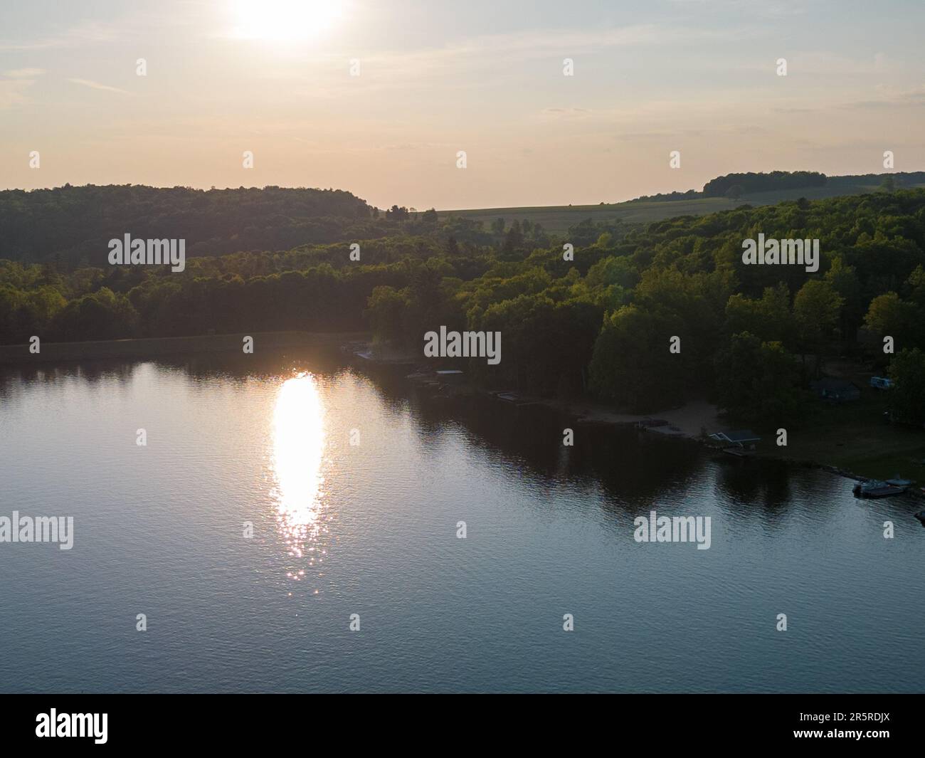 Lake Stoneycreek in Friedens, PA in summer 2023 Stock Photo - Alamy