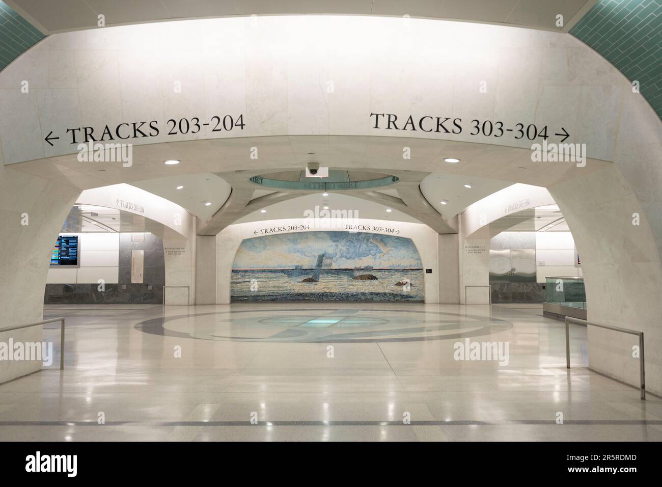 June 4, 2023, New York, New York, United States: The mezzanine level at ...